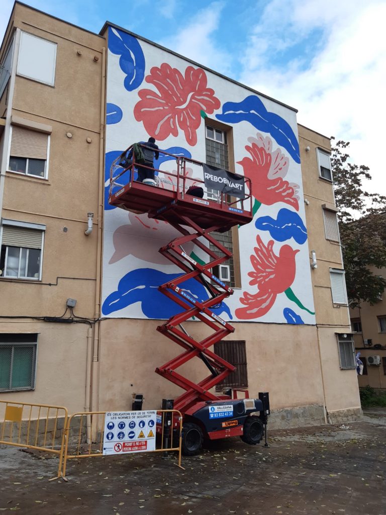 Nuevo mural en los Blocs de la Florida de L'Hospitalet - El TOT L ...