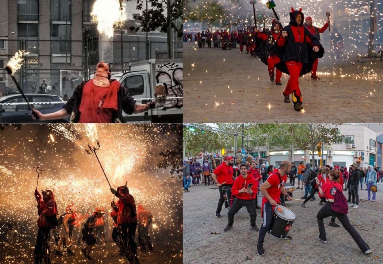 7 imágenes de este fin de semana: 'Les entitats de foc', celebran su ...