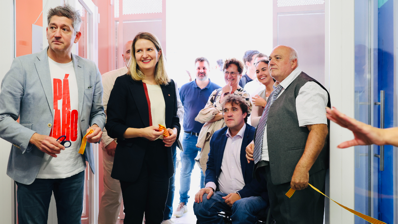 Se inaugura el renovado centre ocupacional que la cooperativa TEB tiene ...